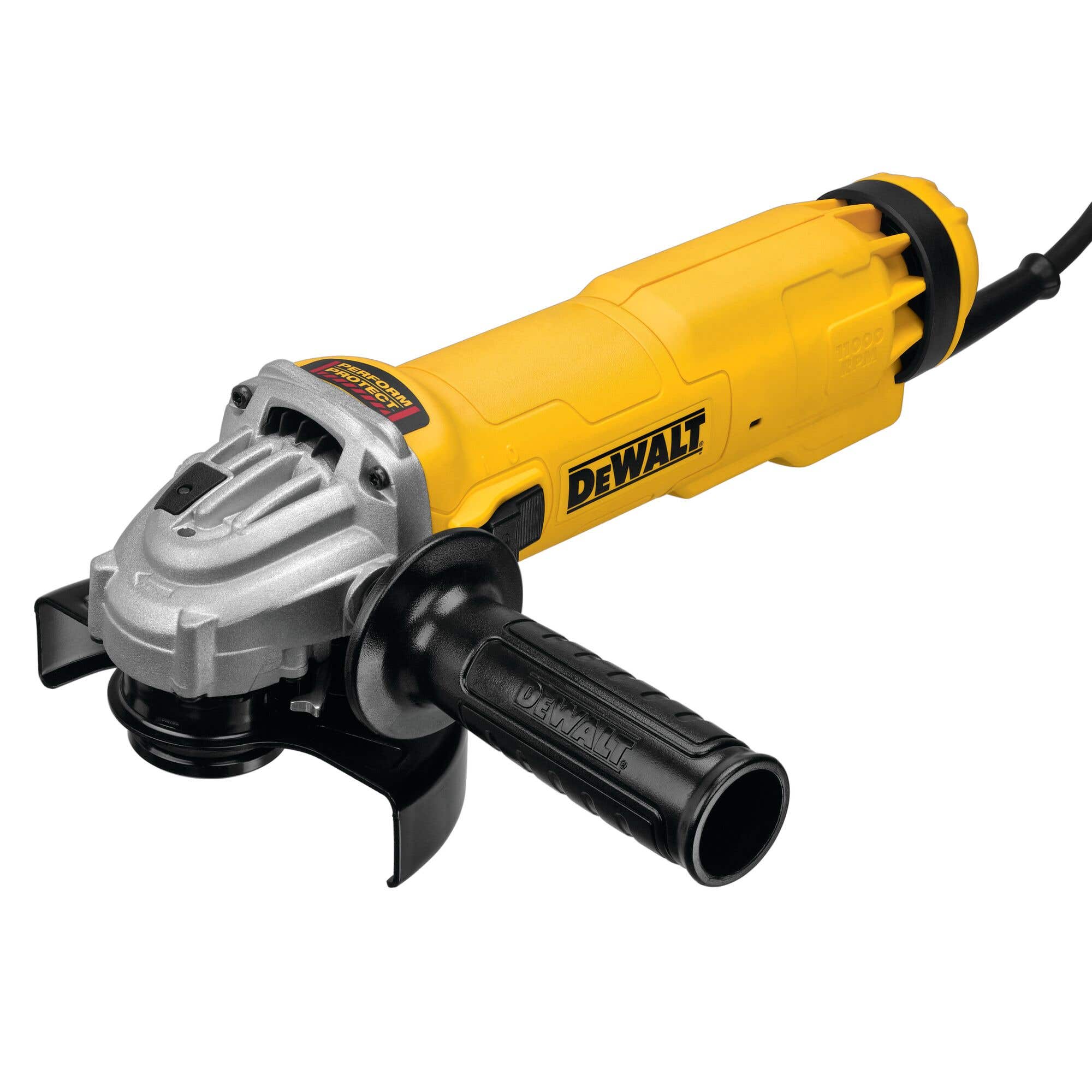 DeWalt 4 1 2 5 Slide Switch Grinder with E CLUTCH DWE43131